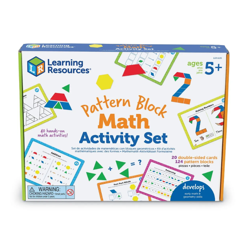 Pattern Block Math Activity Set