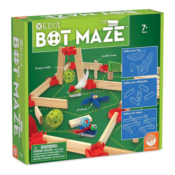 MWW 68409 KEVA BOT MAZE STEM WOODEN BOT KIT – Ultracomonline.com
