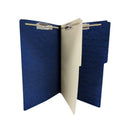 Folder Cartoplastic Permclip de 4 secciones con expediente (8.5" x 14"