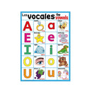 Lámina las vocales imprenta (49 x 69cm)