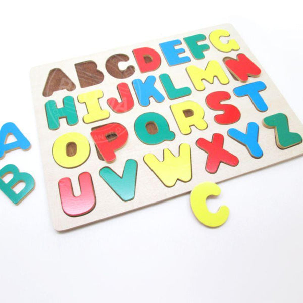 Rompecabezas de Madera de Letras mayúsculas – Ultracomonline.com