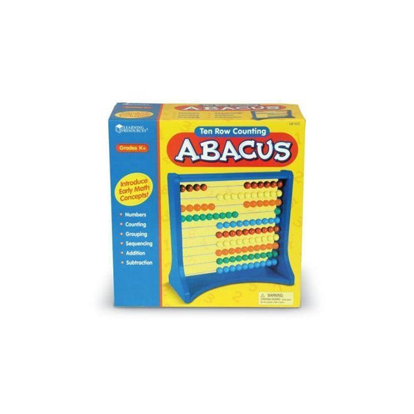 Learning resources 10-row counting abacus – Ultracomonline.com
