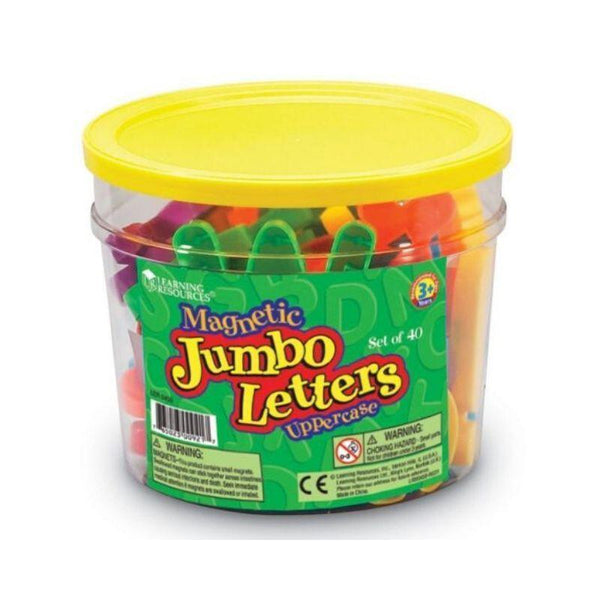 Learning resources jumbo magnetic uppercase letters (set/40 ...