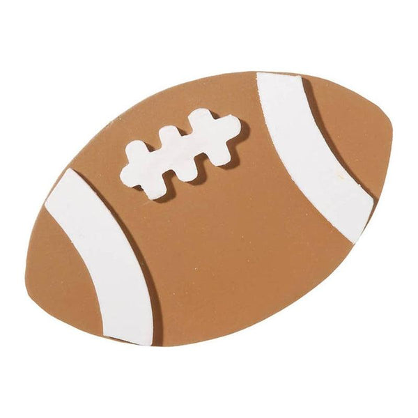 PAINTED WOOD SHAPES FOOTBALL – Ultracomonline.com
