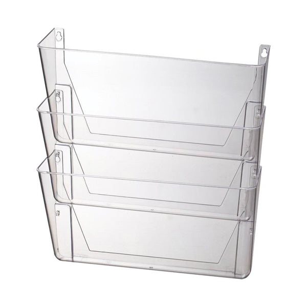 Bandeja de pared force t/legal simple transparente – Ultracomonline.com